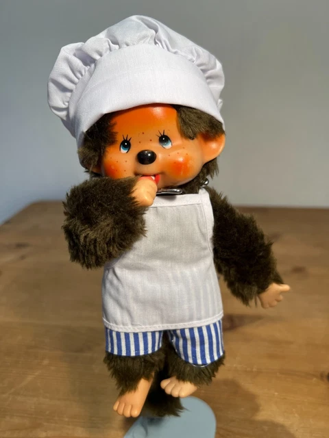 RARE 8& VINTAGE 80s Chic A Boo Sekiguchi Monchichi Thumb Sucking Monkey ...