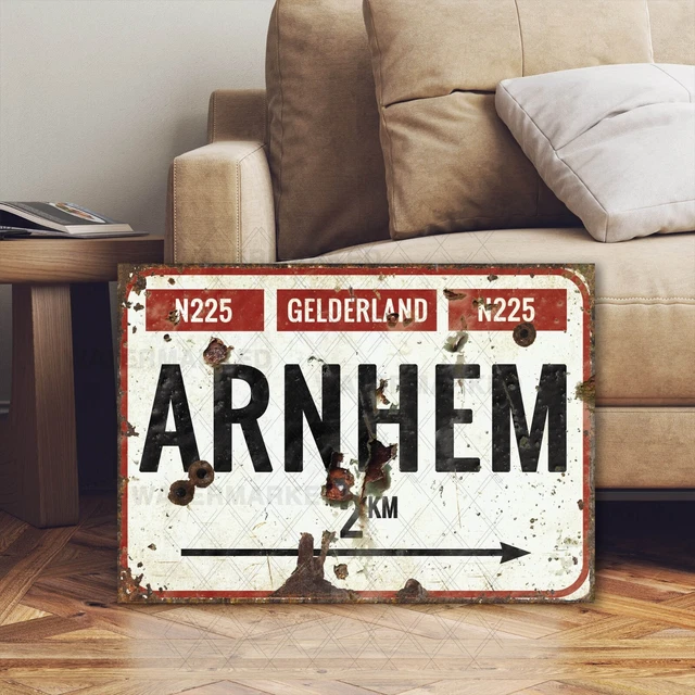 VINTAGE STYLE WW2 Arnhem British Paratrooper War Sign £27.00 - PicClick UK