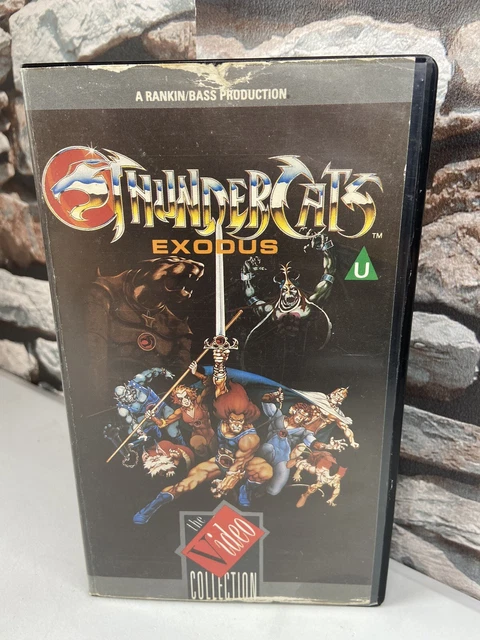 THUNDERCATS EXODUS RARE Vintage 1985 Vhs Video Cassette Tape Pal £7.99 ...