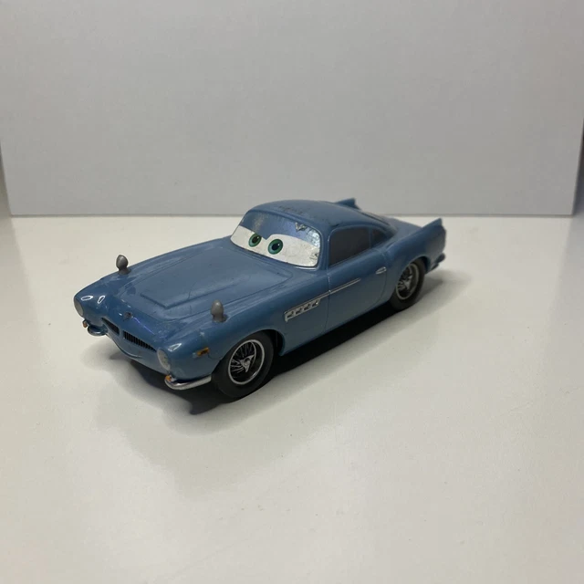 DISNEY PIXAR CARS 2 "FINN McMISSILE" Pullback Car Working Mattel 13cm ...