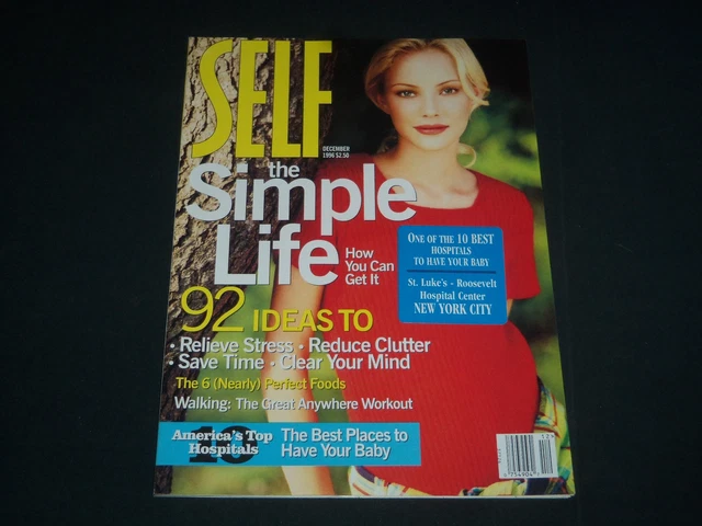 1996 DECEMBER SELF Magazine - Great Cover- Fitness - Health - Pb 3021 £ ...