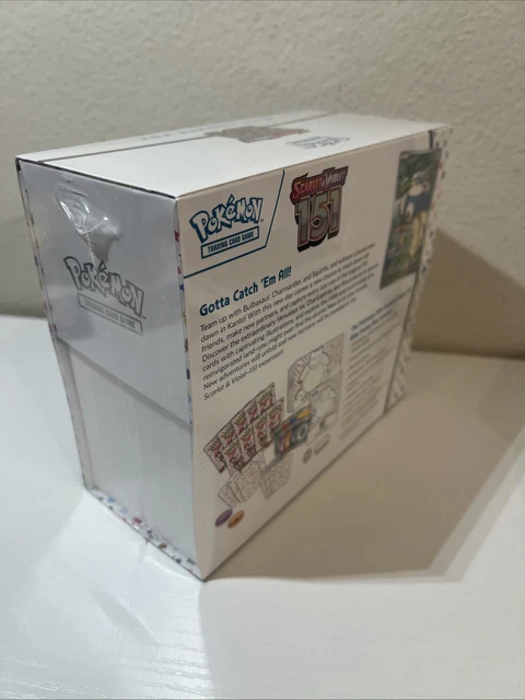 151 ELITE TRAINER Box (ETB) Pokemon TCG Scarlet & Violet), Factory ...