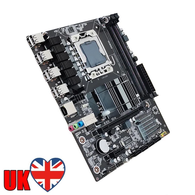 X58 COMPUTER MOTHERBOARD 32GB RAM SATA Desktop Motherboard Dual Channel ...
