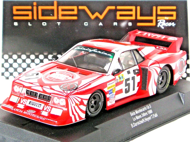 SIDEWAYS RACER SW 62 Lancia Beta Monte Carlo Gr5 Brand New 1/32 Car ...