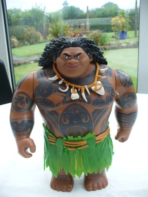 DISNEY MOANA MAUI action figure Hasbro 10.5 " tall £6.50 - PicClick UK