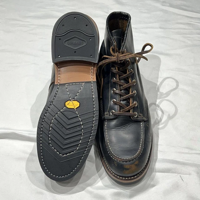 SQUARE DOG TAG Red Wing 9874 Vibram Custom Brown Core £615.73 - PicClick UK