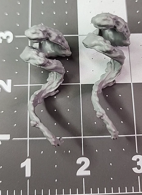 MARVEL LEGENDS CUSTOM Figure Fodder Spiral Grey Smoke Mist Blast Effect ...