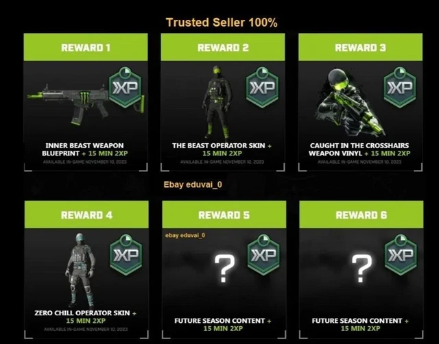 CALL OF DUTY Modern Warfare III MW3 Monster Energy Code Bestie Raus ...