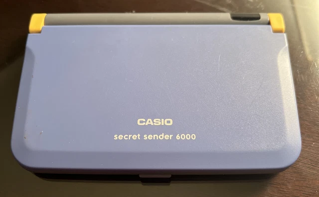 CASIO SECRET SENDER 6000 Electronic Communicator Organizer Calculator £ ...