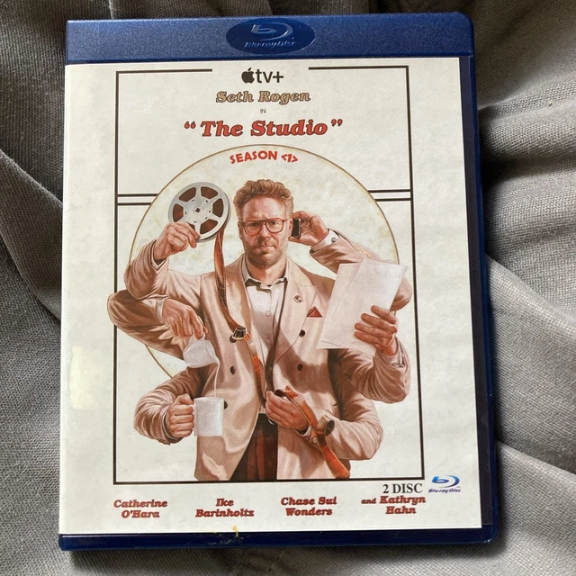 THE STUDIO. SETH Rogan. Season 1‎ (2025)：2-Disc Box Set. NTSC all. used ...
