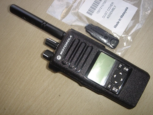 MOTOROLA DP4601 UHF 403-527MHz DMR Digital GPS c/w NEW HOUSING, battery ...