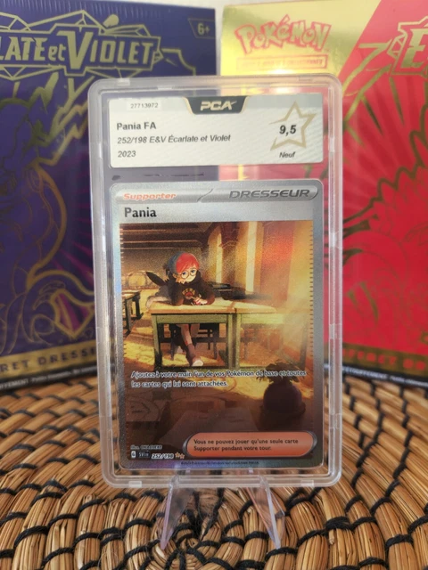 CARTE POKEMON PANIA 252/198 Full Art FA Secrète Ecarlate et Violet SV1 ...