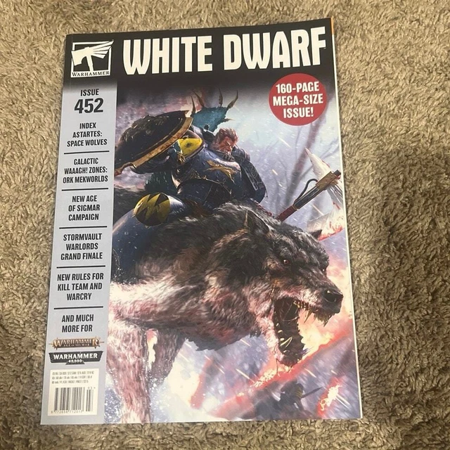 WARHAMMER WHITE DWARF - Issue 452 £5.87 - PicClick UK