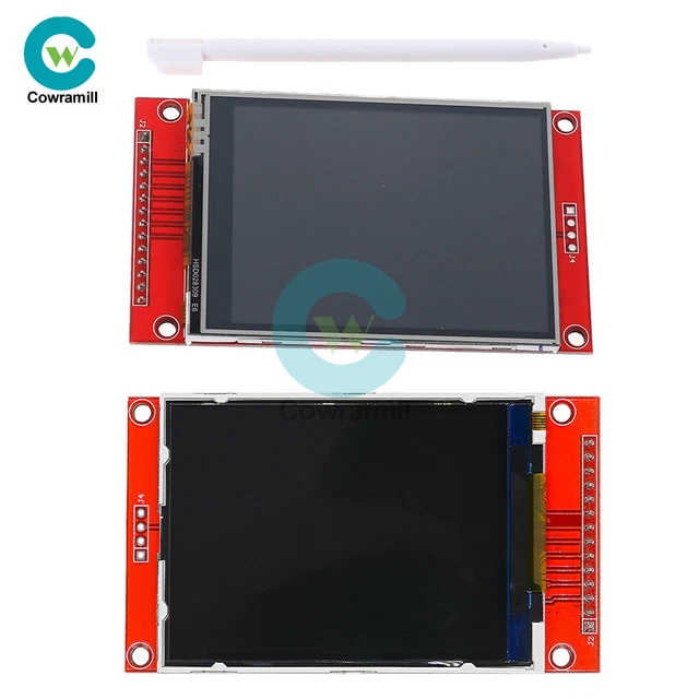 2.8& SPI TFT LCD 240*320 Serial Port Module PCB ILI9341 with/without ...