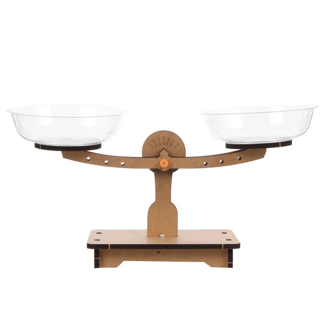 TOY BALANCE SCALES Childrens Play Weighing Model Entertaining Student £ ...