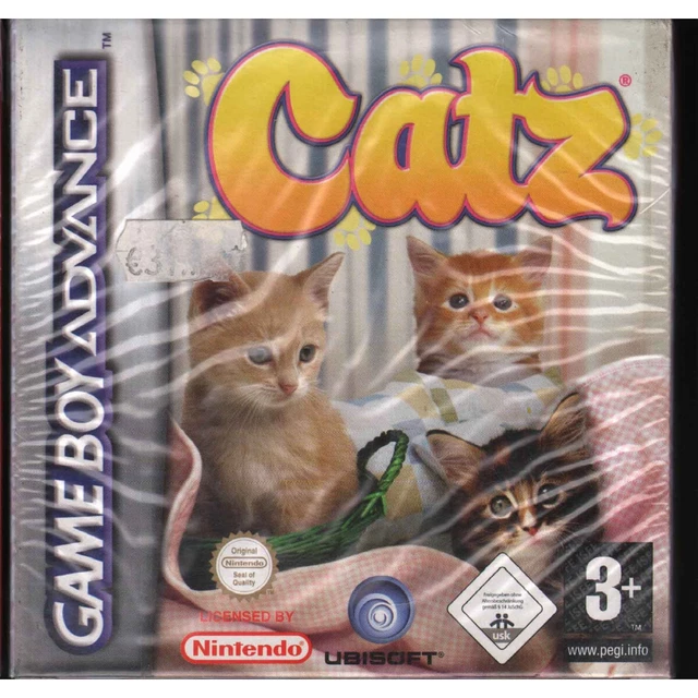 CATZ VIDEO-SPIEL GAME Boy Advance GBA Ubisoft Versiegelt EUR 37,02 ...