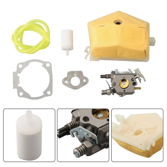 KIT CARBURATEUR HAUTE Performance pour Tron?onneuse 50 51 55 WT170 Manipulation EUR 27,40 ...