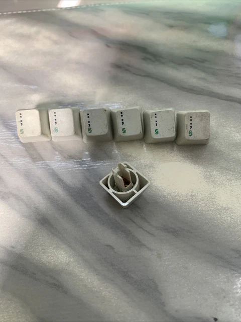 IBM MODEL M F F122 SSK Keyboard Keycaps Buckling Spring Caps Genuine $6 ...