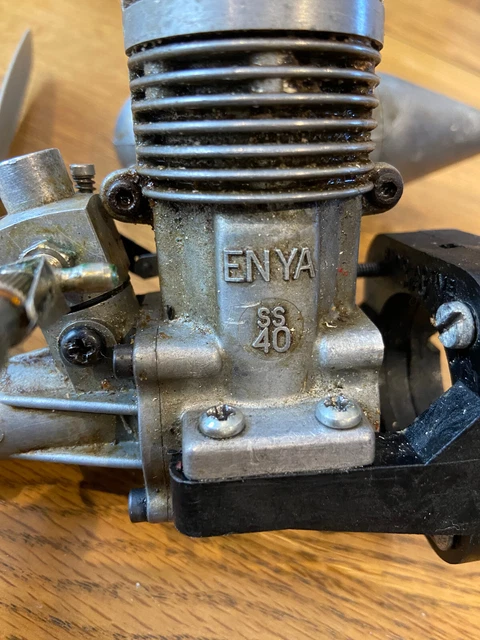 ENYA SS 40 Nitro Model Plane Engine Good Compression Untested - Pls ...