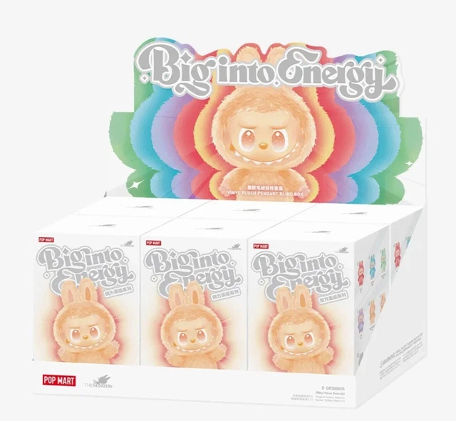 PRÉCOMMANDE-POPMART LABUBU THE Monsters Big Into Energy - 6 BlindBox ...
