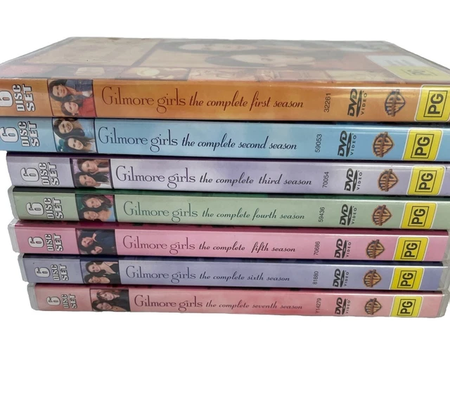 GILMORE GIRLS COMPLETE Seasons 1 2 3 4 5 6 7 series collection, DVD, R4 ...