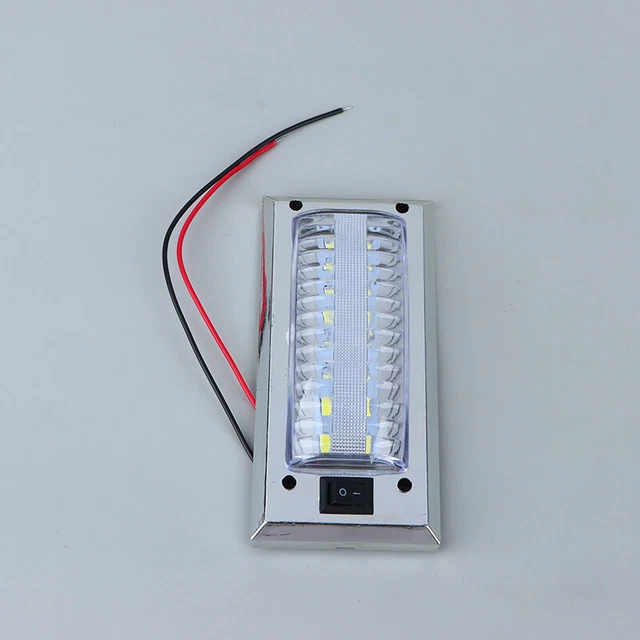 LED 12V-24V PANEL Light Car Interior Reading Lamp High Brightness Cabin ...