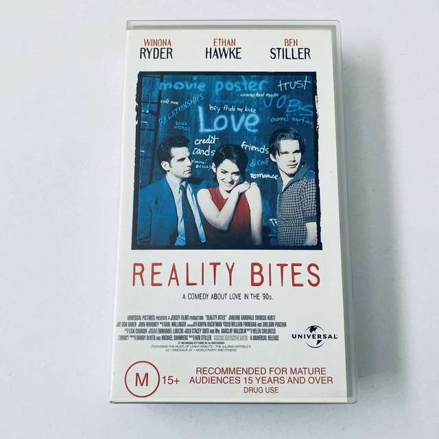REALITY BITES (VHS, 1994) 90s Movie Video Tape Excellent Condition ...