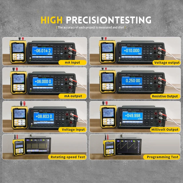 SIGNAL GENERATOR THERMOCOUPLE Measure Calibration Current Voltage SG-004A 4-20mA $189.98 ...