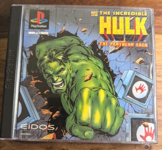 SELTENHEIT ! THE Incredible Hulk The Pantheon Saga Playstation 1 Spiel ...