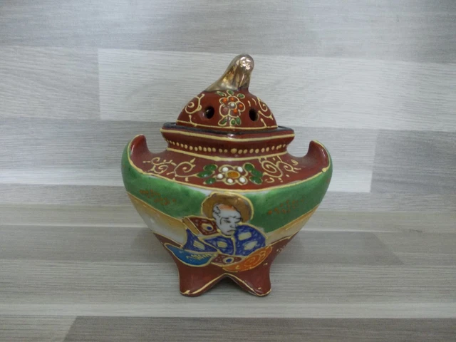 ANTIKE JAPANISCHE PORZELLAN-DUFTDOSE Deckeldose "Nippon Tokusei" EUR 9 ...