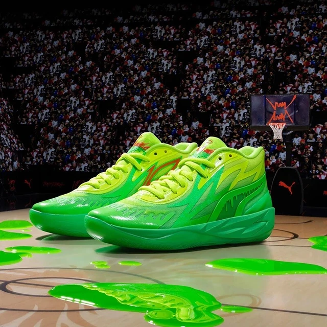 PUMA LAMELO BALL MB.02 x Nickelodeon "Slime" - 377584-01 Size 13 $275. ...