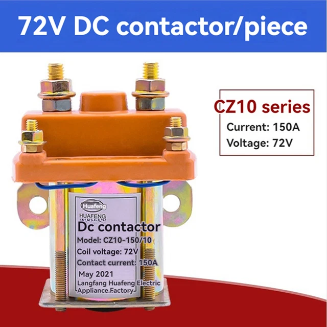 DC CONTACTOR RELAY Contactor Circuit Breaker for Rally Car for Electric ...