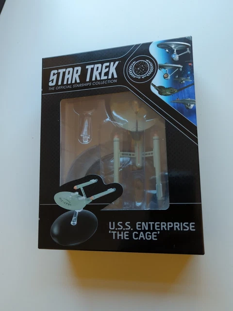 EAGLEMOSS STAR TREK Special Box Display Edition USS Enterprise NCC-1701 ...
