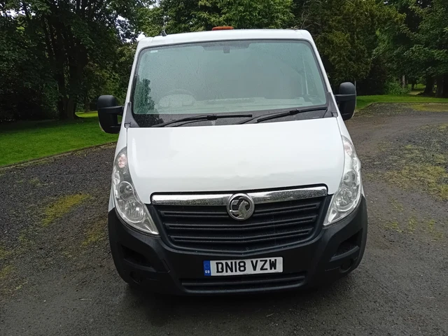 VAUXHALL MOVANO 2.3TD,BI Turbo, Crewcab ,Rwd,Tipper ,2018 Reg £5,995.00 ...