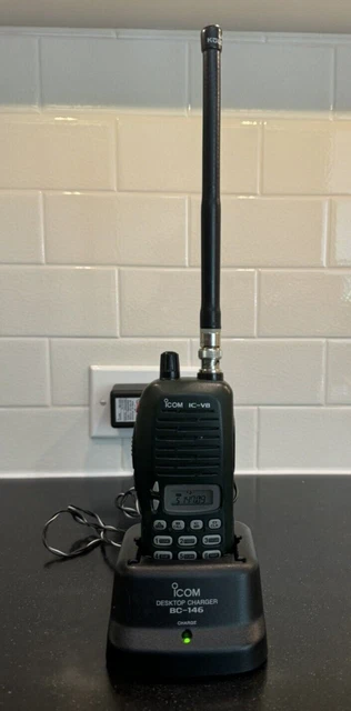 ICOM IC-V8 VHF Transceiver `with Charger $65.00 - PicClick