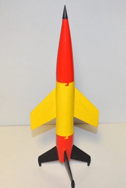 RARE VINTAGE 1950S Archer Space Playset Plastic Multi-Stage Rocket £111 ...