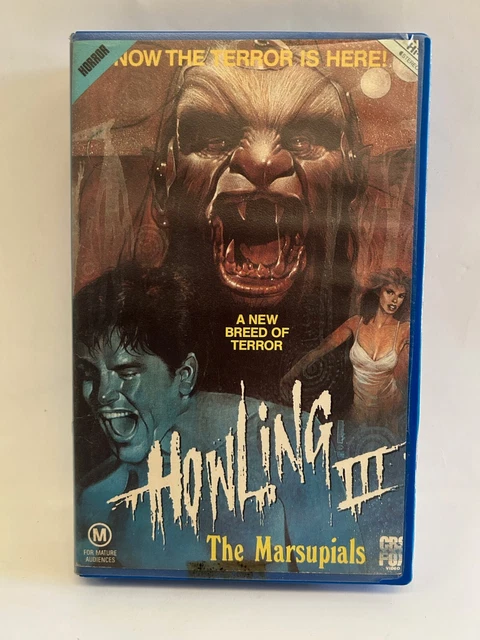 HOWLING III THE Marsupials Australian CBS FOX VHS Video 80s ...