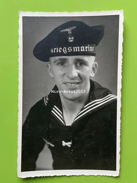 FOTO, WK2, MATROSE Rudolf im Portrait, Kriegsmarine, 1943 (G)50713 EUR ...