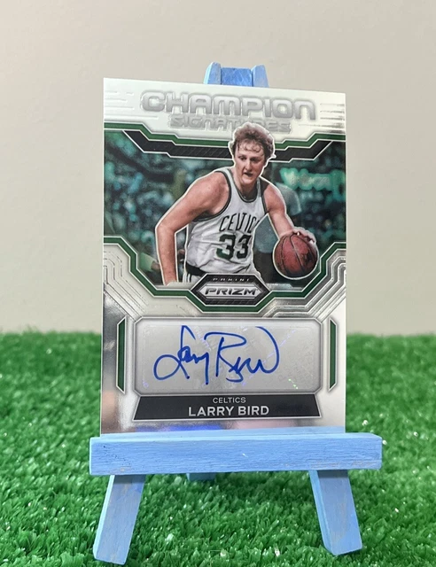 LARRY BIRD 2022-23 Panini Prizm Champion Signatures ARGENT #LBI Auto ...