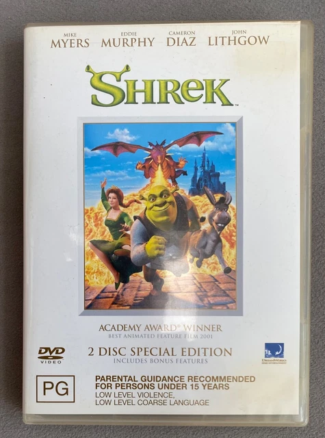 SHREK SPECIAL EDITION two 2 disc DVD set £4.88 - PicClick UK
