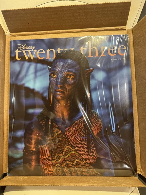 DISNEY TWENTY-THREE D23 Magazine Winter 2025 Avatar Percy Jackson NEW ...