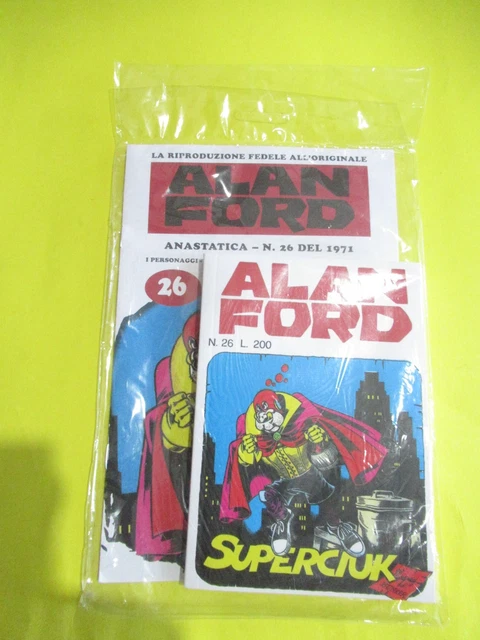 ALAN FORD # 26 ANASTATICA MAGNUS MAX BUNKER BLISTERATO SIGILLATO No ...