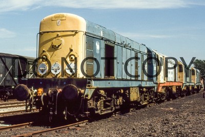 UK DIESEL TRAIN Railway Photograph Of Class 20 20007 Loco. (Rm20-10) £1 ...