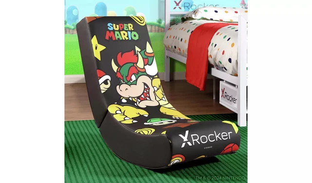 X ROCKER POWER Up Edition Junior Gaming Chair - Bowser (Opened Box ...