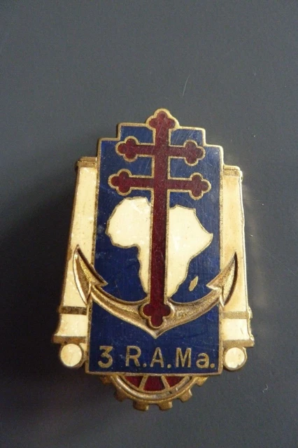 ORIGINAL MILITAIRE INSIGNE 3° Regiment D'artillerie De Marine / Drago Be EUR 4,90 - PicClick DE