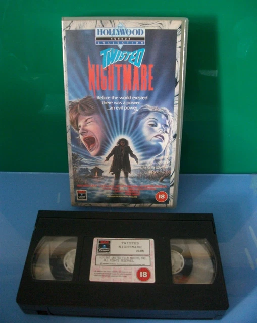 TWISTED NIGHTMARE 1987 VHS The Hollywood Horror Collection Rare! £12.99 ...