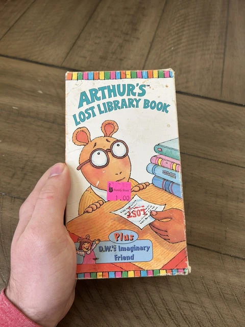 ARTHUR - ARTHURS Lost Library Book (VHS, 1997) £4.70 - PicClick UK