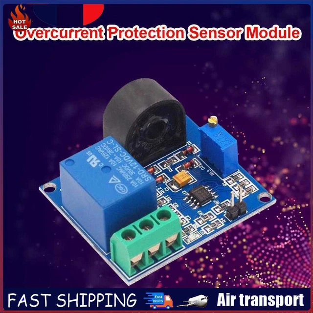 Dc 12v Sensor Module 5a Relay Overcurrent Over Current Protection
