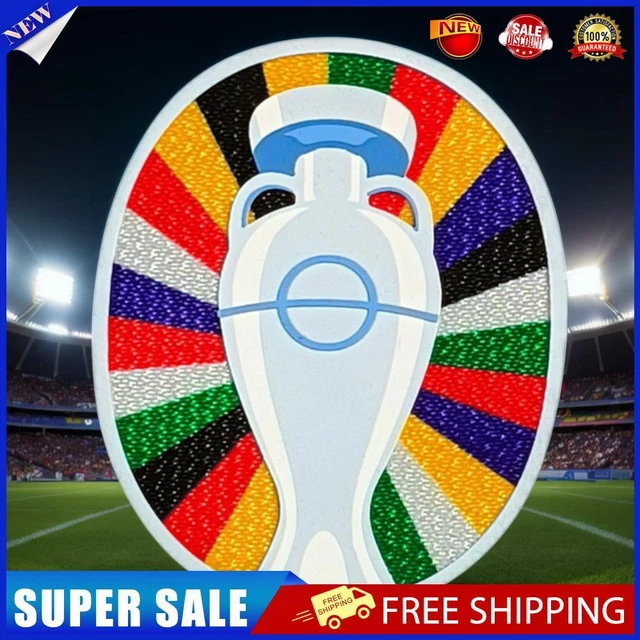 UEFA EURO 2024 Logo Iron On Patches Iron on Decals for Clothing DIY ...