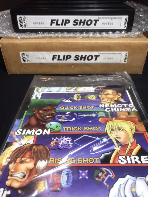 JEU KIT MATCHING Holographique Neo Geo Mvs Battle Flip Shot Snk No ...